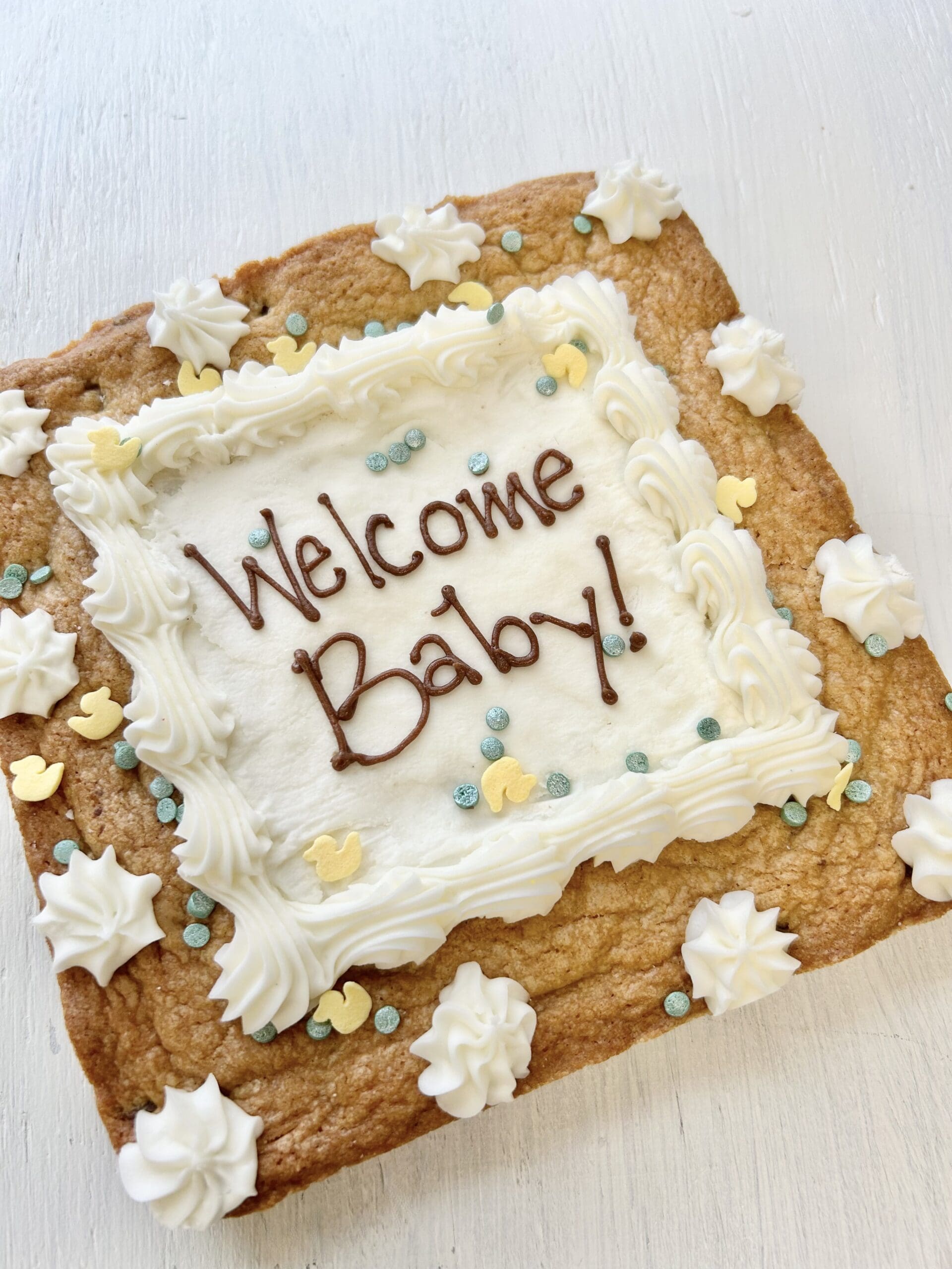 Purchase "New Baby!" Cookies Online in Yorktown | CookieText
